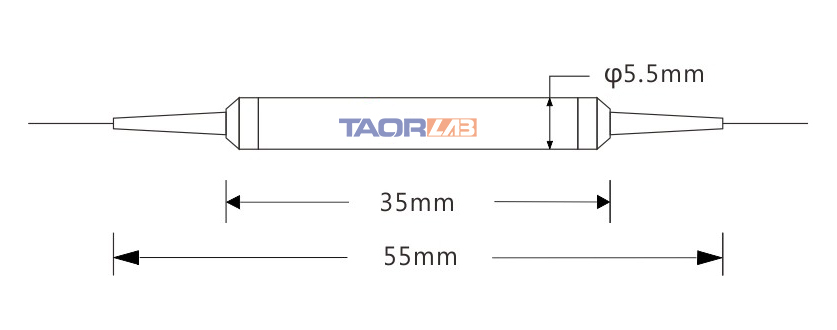 1950nm Single-mode Fiber Filter with SM1950 Optical Fiber Bandpass ...