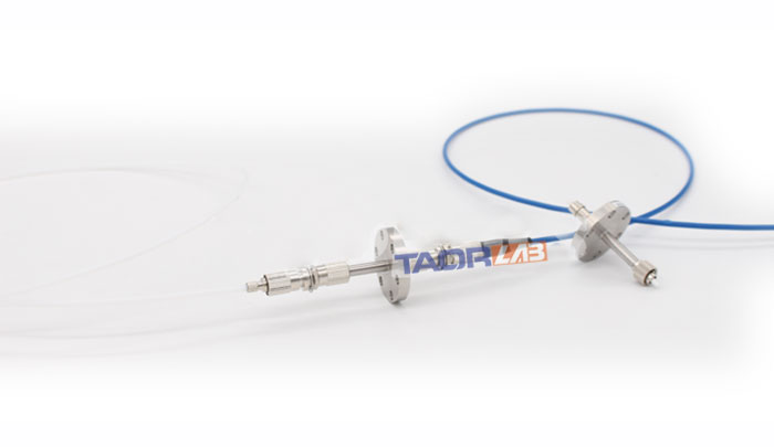 Ultra-high Vacuum Fiber Feedthrough VFT Vacuum Through Tube Fiber ...