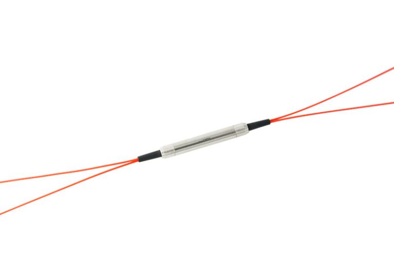2050nm 1x2/2x2 Single Mode Optical Fiber Tapered Coupler SM Fiber ...